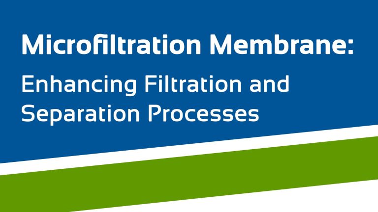 Microfiltration Membrane Manufacturers and submerged microfiltration